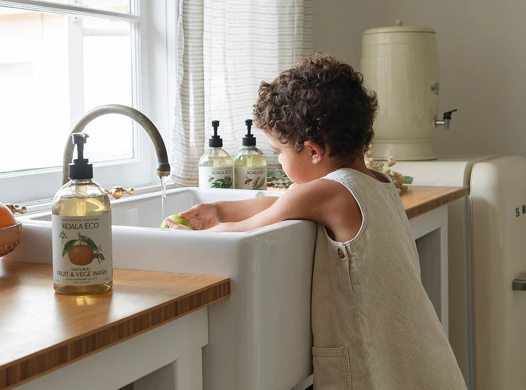 Fruit & Vege Wash 500ml – Ground + Gather Wholefoods